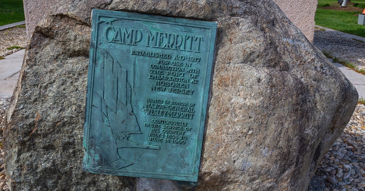 Camp Merritt Memorial Monument | Journey Through Jersey