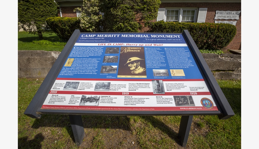 Camp Merritt Memorial Monument | Journey Through Jersey
